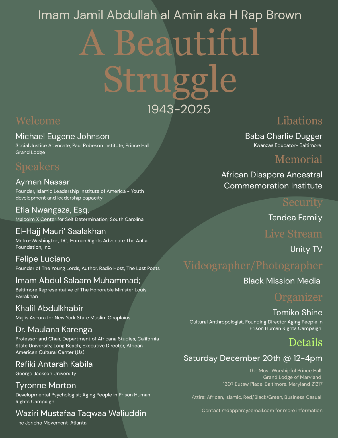 UPDATE: “A Beautiful Struggle” Will Honor Political Prisoner and New ...