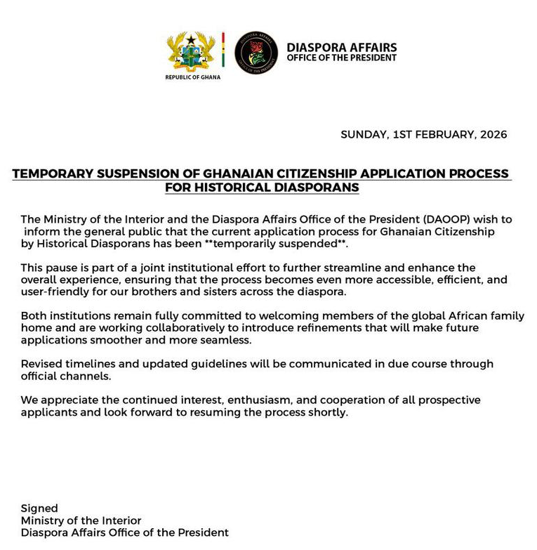Is Ghana Blocking Historic Diasporan Afrikans from Citizenship?